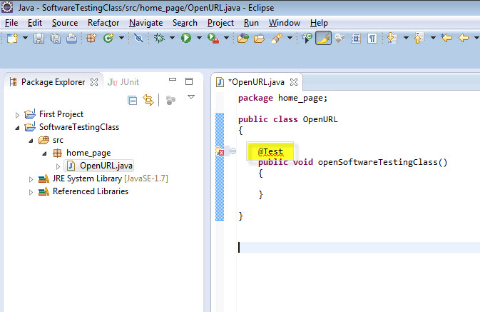 Start Selenium Webdriver Test Script On Your Own Selenium Tutorial Software Testing Class