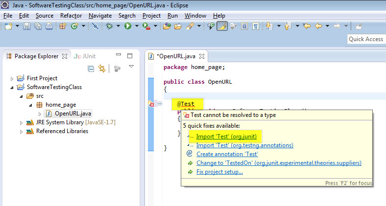 Start Selenium Webdriver Test Script On Your Own Selenium Tutorial Software Testing Class