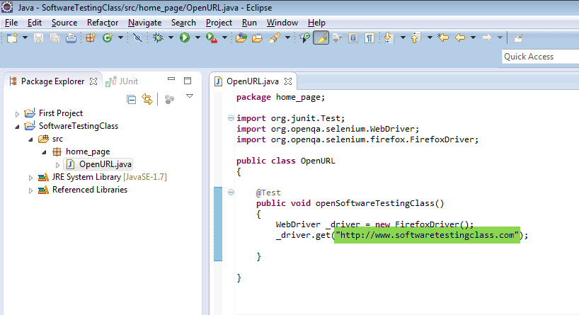 Start Selenium Webdriver Test Script On Your Own Selenium Tutorial Software Testing Class