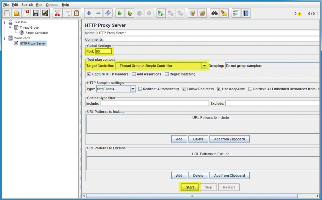 Recording Using Proxy Server In Jmeter Performance Testing Tools Software Testing Class