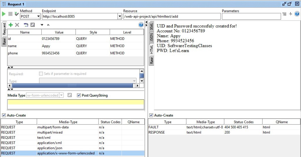 Sample Web Api Project Testing Using Soapui Download Your Project Copy Software Testing Class