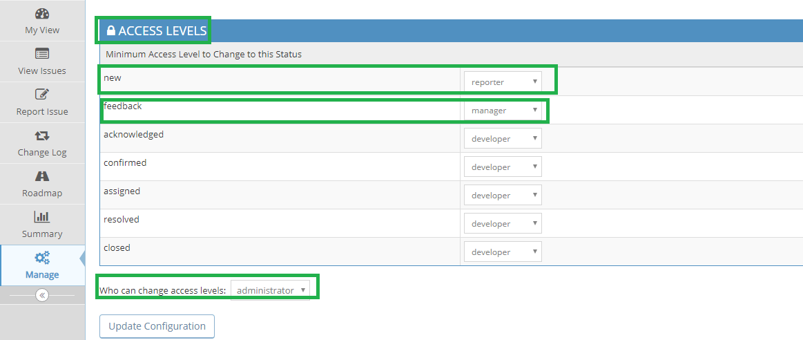 Tutorial 8 Manage Configuration In Mantis Bug Tracker Software Testing Class