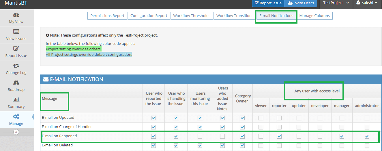 Tutorial 8 Manage Configuration In Mantis Bug Tracker Software Testing Class